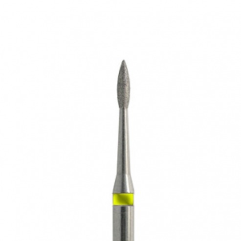 830LEF.CA - Flame Shaped Diamond Counter Angle End Burs (5 pcs.) - Jota