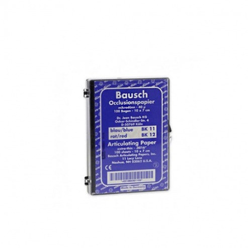 Occlusionspapier - Articulating paper (100 units) - BAUSCH