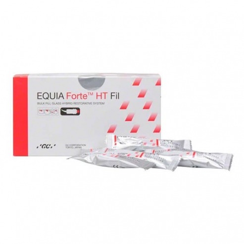 EQUIA Forte HT Fil - Bulk Fill restoration system (50 caps) - GC