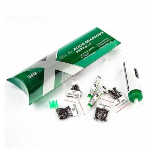 37% Phosphoric Acid Gel in Green Syringe - DENTAFLUX