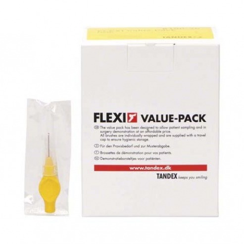 Flexi: Interdental Brushes Yellow 0.70 mm - TANDEX