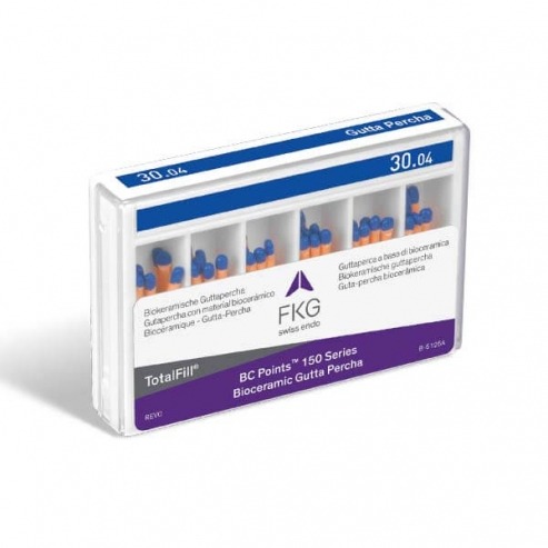 TotalFill BC HiFlow: Bioceramic Gutta-percha Tips with 4% Conicity (60 ...