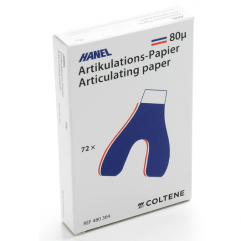Articulating occlusion paper different shapes Hanel - ROEKO