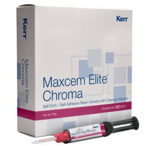 Maxcem Elite Chroma: Standard Resin Cement Kit - KERR