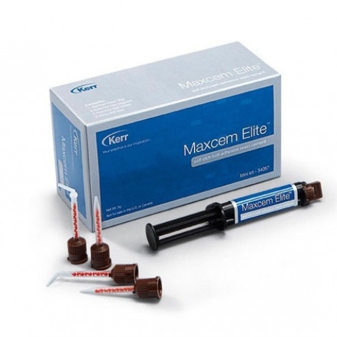 Maxcem Elite: Mini Cement Kit (1 syringe x 5 g + accessories) - KERR