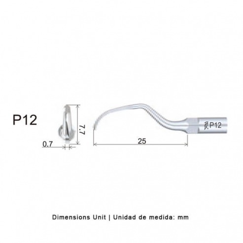 Ultrasonic tip EMS type periodontics - WOODPECKER