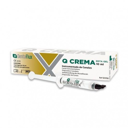 Q-Cream: Edta Channel Instrumentation Gel (10 ml) - DENTAFLUX