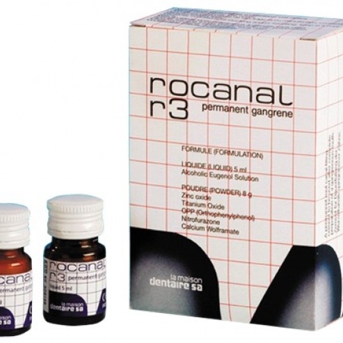 Rocanal R3 - Antiseptic cement for gangrenous teeth - INIBSA
