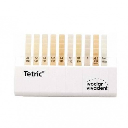 Tetric: 1 colour guide - IVOCLAR VIVADENT