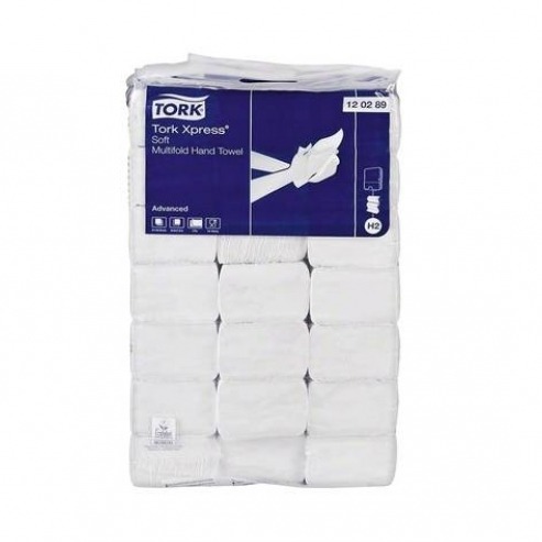 Tork Express h2: double ply paper towels 21 x 26 cm (21 pcs) - ESSITY