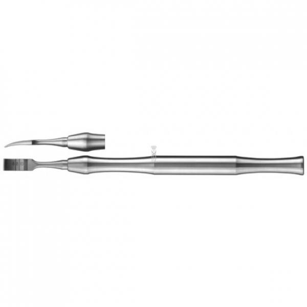 1610/6 OSTEOTOME BONE CHISEL CURVED 6 mm. - CARL MARTIN