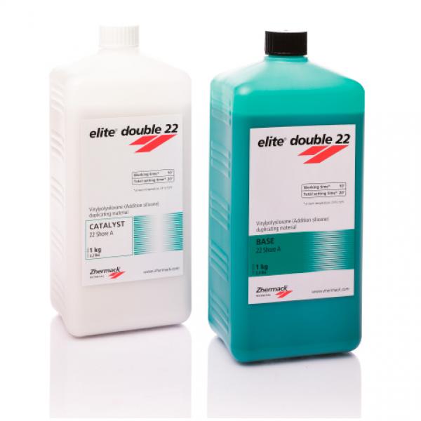 ELITE DOUBLE NORMAL 22 - silicone addition (1 kg. base + catalyst 1 kg ...