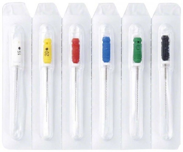 Hedstroem: Manual Endodontic Files (6 pcs) - SMARTDENT