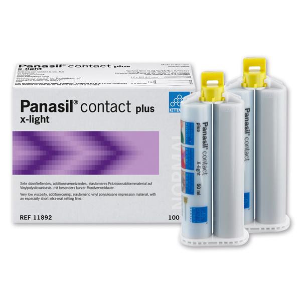 Panasil contact plus X-Light - 2 pcs of 50 ml - KETTENBACH