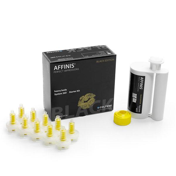Affinis System 360 - Silicones Heavy Body black- 2 x 380 ml - Coltene