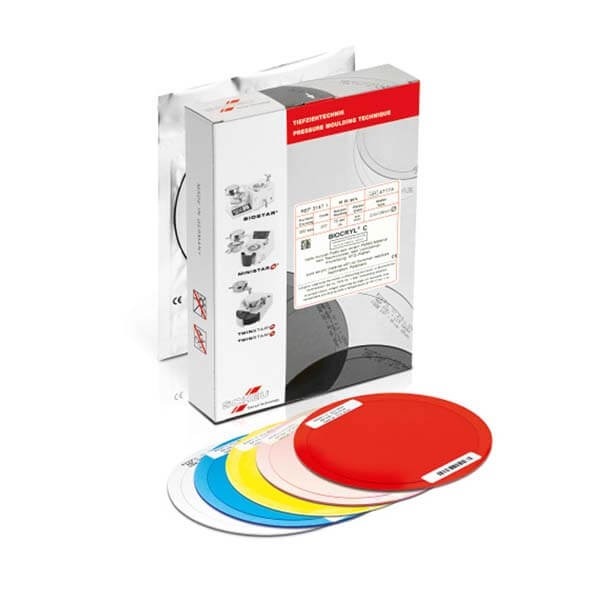 Biocryl C: Transparent thermoforming sheet (10 pcs) - SCHEU-DENTAL