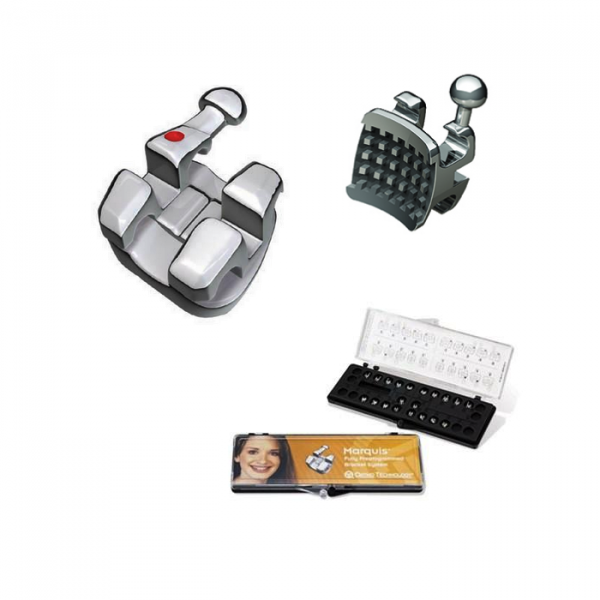 Roth Marquis Metallic Bracket (10u.) - ORTHO TECHNOLOGY