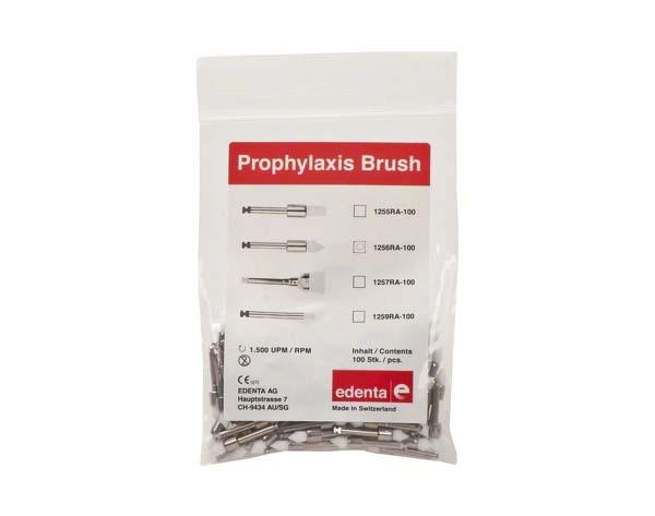 Nylon prophylaxis brush (100 pcs) - EDENTA