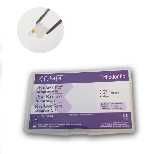 Roth Ceramic Brackets Kit (Full Case 20u.) - KDM