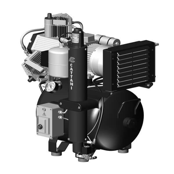 AC 310: 3 Cylinder Compressor for Cad Cam Milling Machines - CATTANI