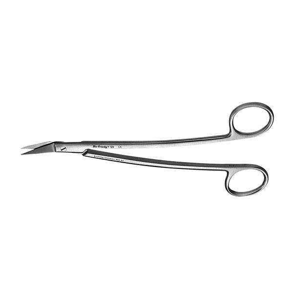 Dean 9 double curved serrated scissors - 16.5 cm - HU-FRIEDY