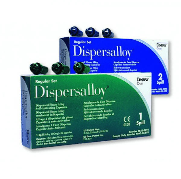 DISPERSALLOY CAPSULES 2 FAST AMALGAMAS (1x50u.) FILLING - DENTSPLY