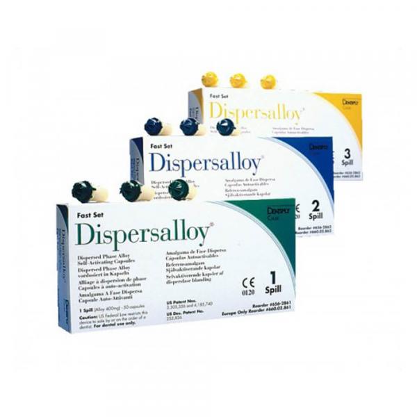 Dispersalloy - Dental Amalgam (50 pcs.) - DENTSPLY