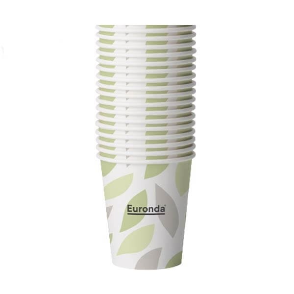 Monoart Foglie: Paper Cups (1000 pcs) - EURONDA