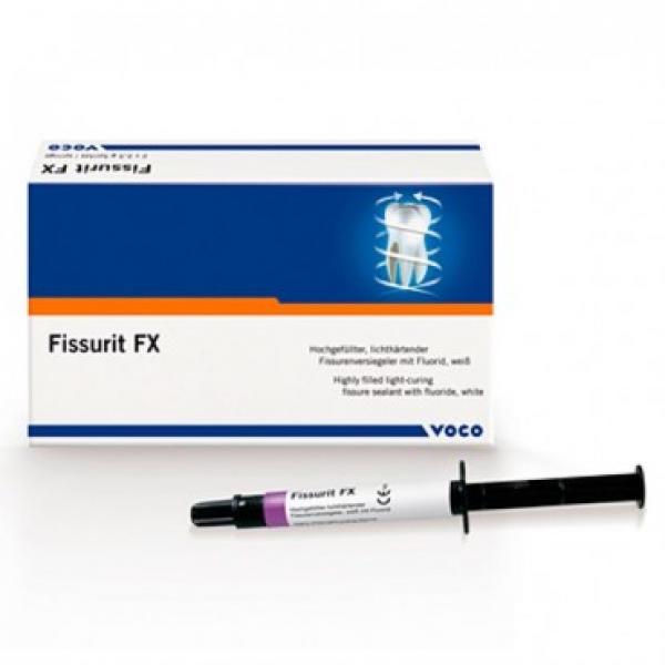 Fissurit FX: Fissure Sealing Composite (Syringe 2 x 2.5 gr) - VOCO