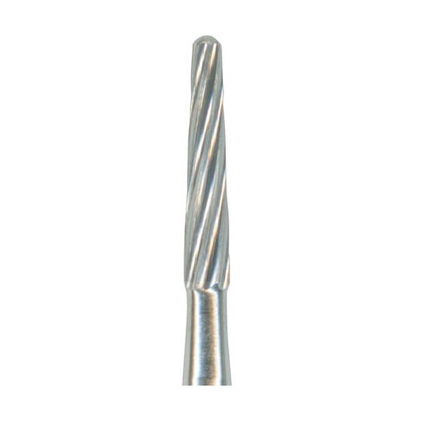 C22 Tungsten Carbide Bur FG Conical Rounded (5 units) - EDENTA