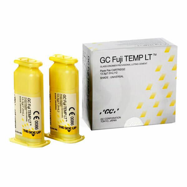 Fuji Temp LT: Provisional Glass Ionomer (2 cartridges x 7.2 ml) - GC