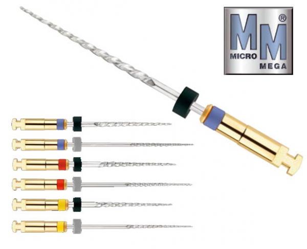 Hero: Ni-Ti Endodontic Files (6 pcs) - MICROMEGA