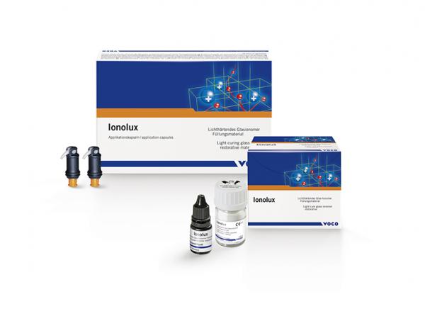 Ionolux capsules - glass ionomer restorative Material - VOCO