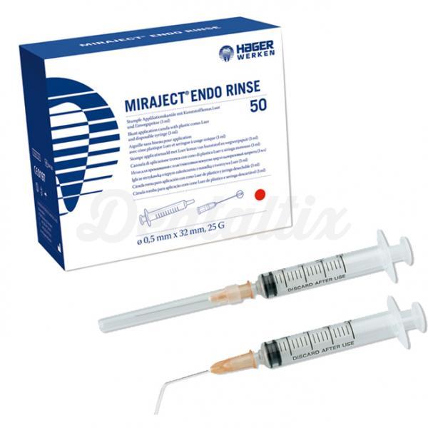 Mirajet Endo Rinse - syringe irrigation cannula Rome 25G (50ud) - HAGER ...