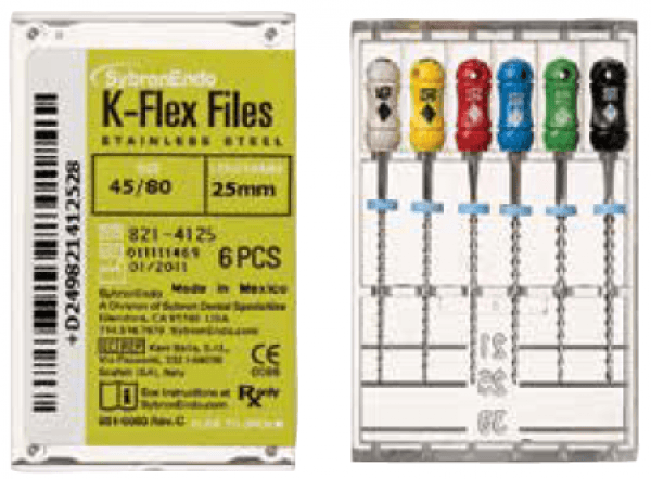 K-Flex Files - 6 pcs of 30 mm - SYBRONENDO