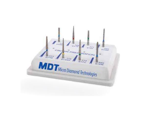 Diamond Burs Kit for Crown and Bridge Inlay Preparation - MDT
