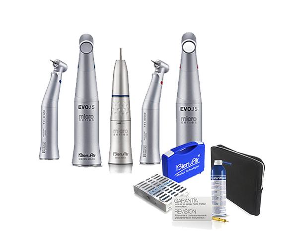 UCM Premium Student Kit: 2 Contra Angles + Handpiece. - BIEN AIR