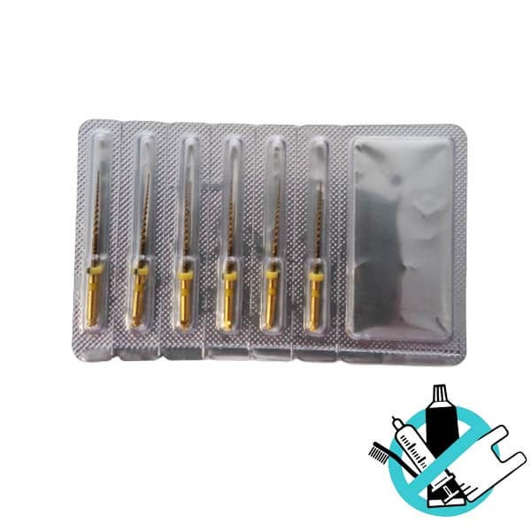 Pro Gold: Rotary files (6 pcs) - VIDU