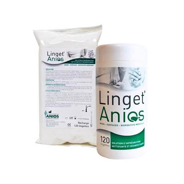 Linget Anios: Disinfectant wipes (100 pcs) - ANIOS