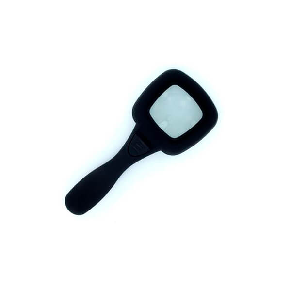 Magnifying Glass with Handle and Led Light (4 X) - TECHNOFLUX