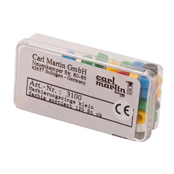 Coded Instrument Marking Rings (Assortment of 120 pcs) - CARL MARTIN
