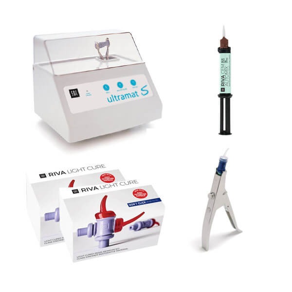 Pack of Capsule Mixer + Capsules + Cement + Adhesive - SDI