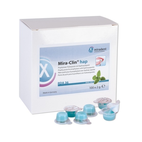 Mira Clin Hap: Polishing Paste (100 pcs) - HAGER WERKEN
