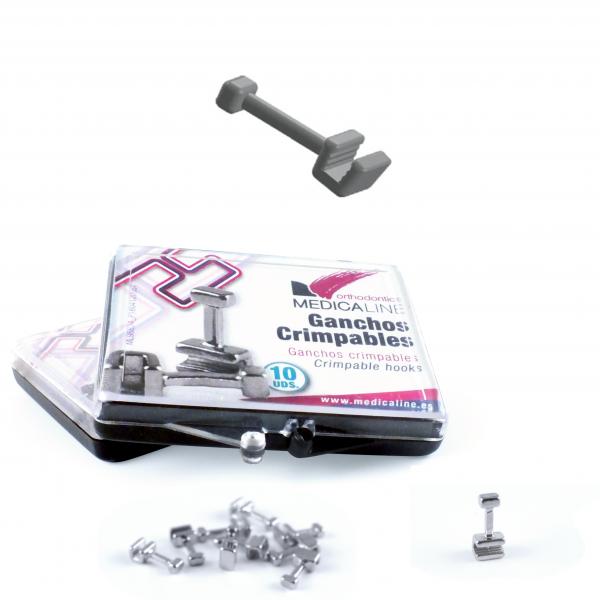 Orthodontic Crimp-able Hooks (10ud) - MEDICALINE