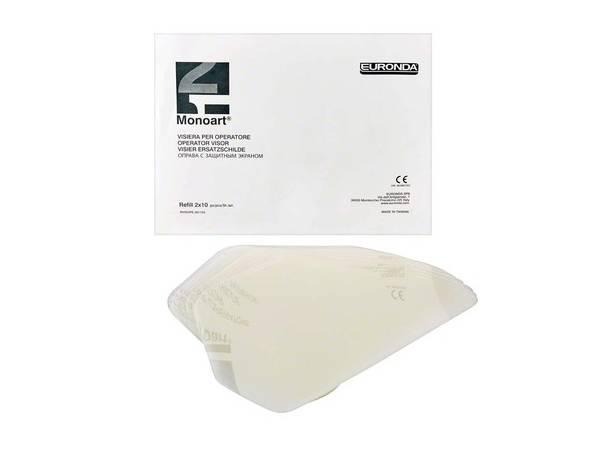 Monoart: protective visor (20 spare screens) - EURONDA