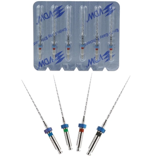 Mtwo: NiTi sterile files (6 pcs.) - vdw-zipperer