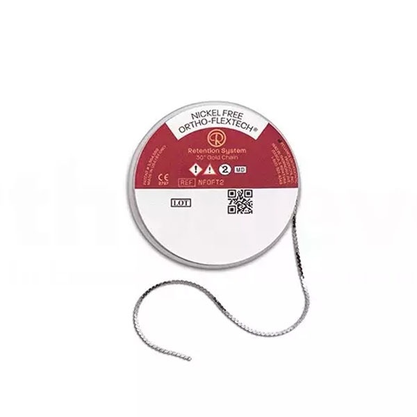 Ortho FlexTech: Lingual Retainer White Gold Nickel Free (75 cm) - RELIANCE