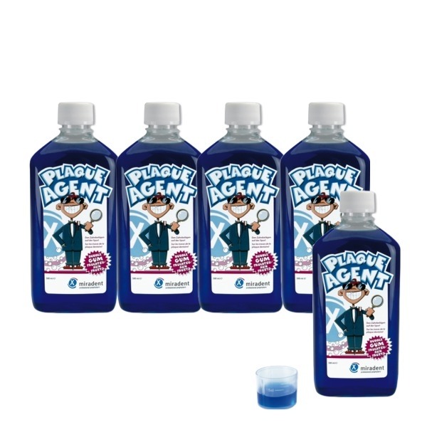 Miradent Plaque Agent: Dental Rinse Solution - HAGER WERKEN