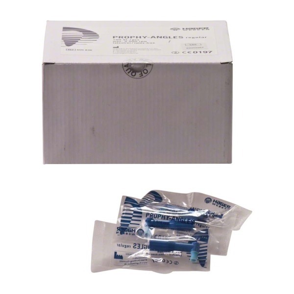 Prophy Angles: Tips with Rubber Cups (100 pcs) - HAGER WERKEN