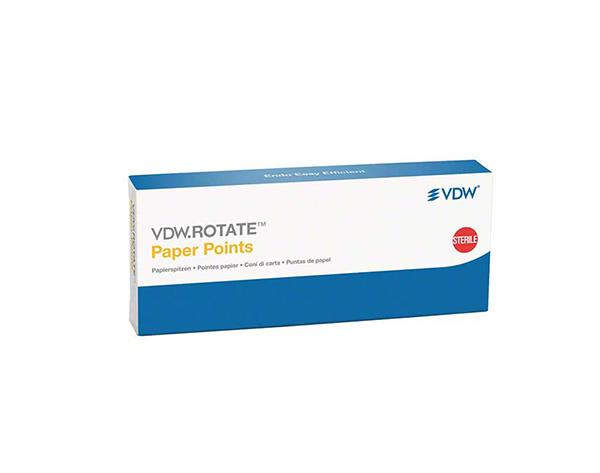 Assorted Sterile Rotate Paper Tips (180 pcs.) - vdw-zipperer